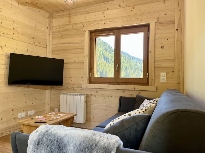 Chalet Les Chanterelles - Charme & Confort Au Plan - La Giettaz