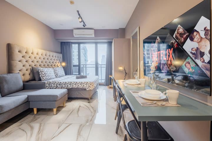 City Center + Elegant Views Knightsbridge In Pobla - Makati