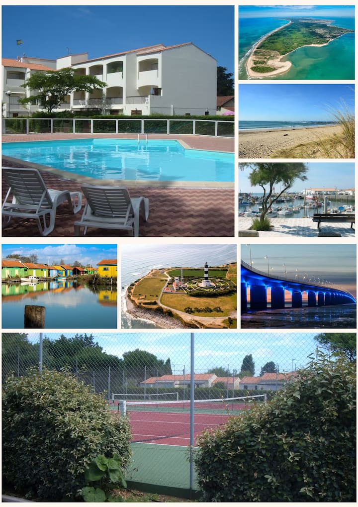 Appart. Oléron Vert Bois 4 Pers. - Île d'Oléron