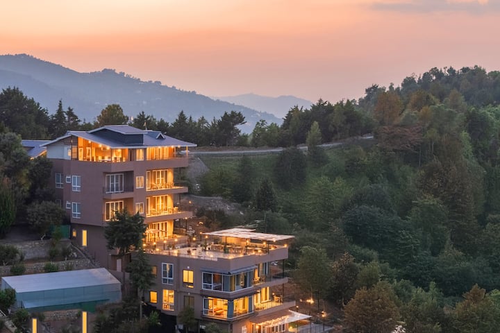 8br Cozy Apt @ Himalayan Echo W/bonfire & Wifi - Mukteshwar