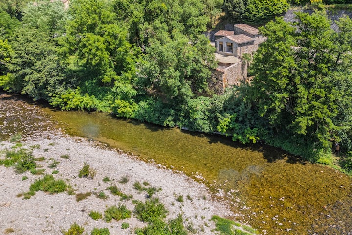 Ancien Moulin St Jean Du Gard Accès Privé Rivière - Saint-Jean-du-Gard