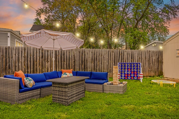 4bd Luxury In The Heart Of Indy - Backyard + Bbq - Kota