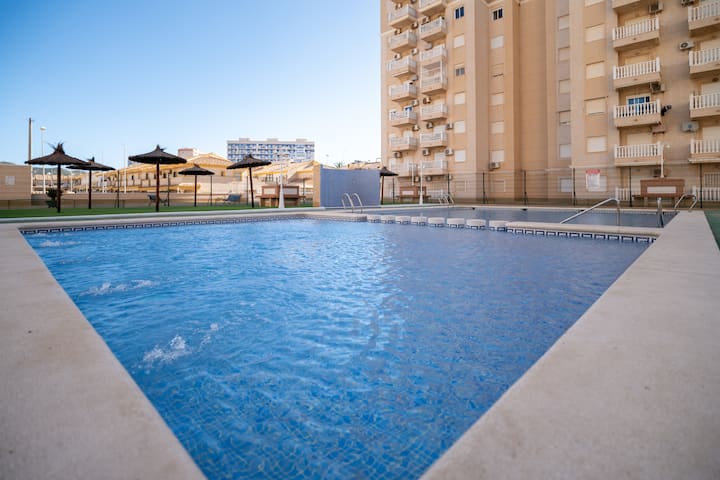 Piscine Et Vue Sur La Mer Cabo De Palos - Manga del Mar Menor