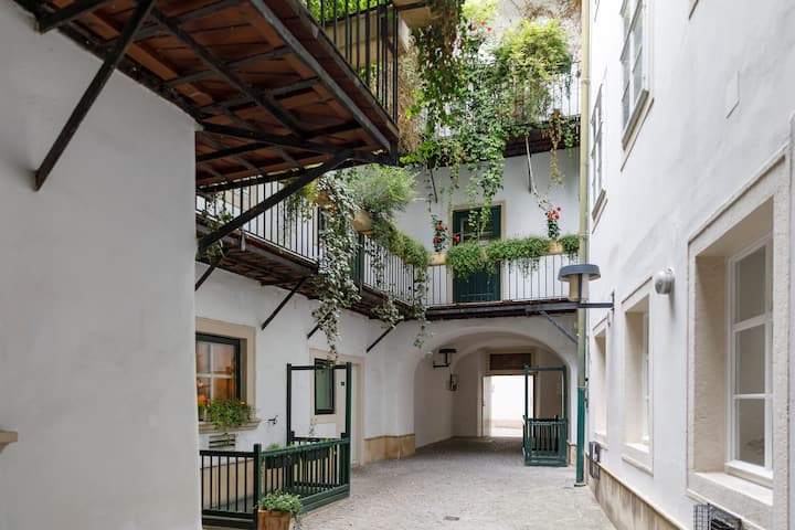 Der Geheime Innenhof / Geschichte Vor Der Tür - Wien