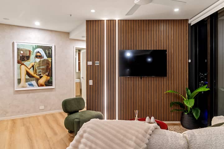 Premium City Apt With River Views & Rooftop Pool - Brisbane