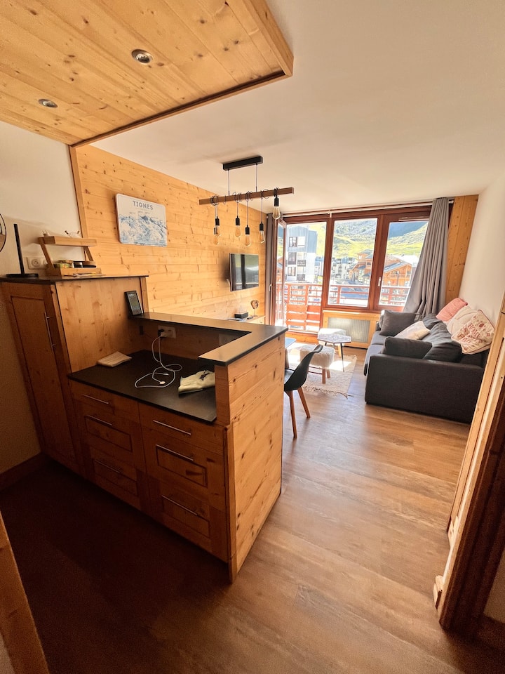 Bel Appartement Rénové,2 Pièces
Au Pied Des Pistes - Tignes