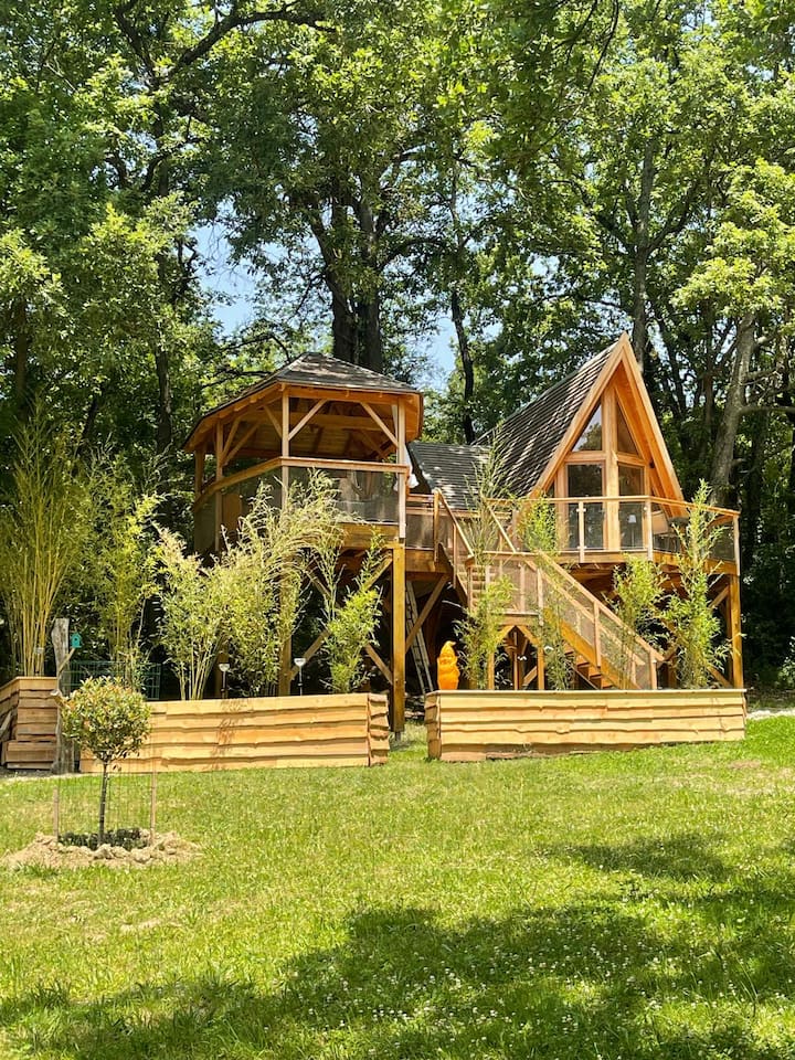 Cabane Perchée Blooma - Héb Insolite - Gers - Gers
