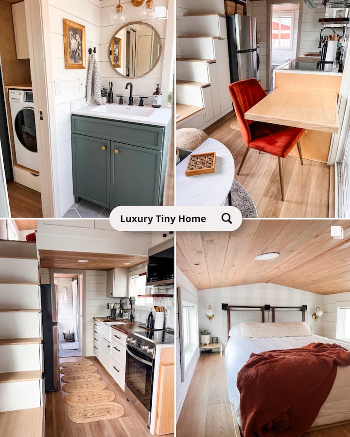 Luxury Tiny Home Getaway | Full Kitchen & More - Nampa, ID