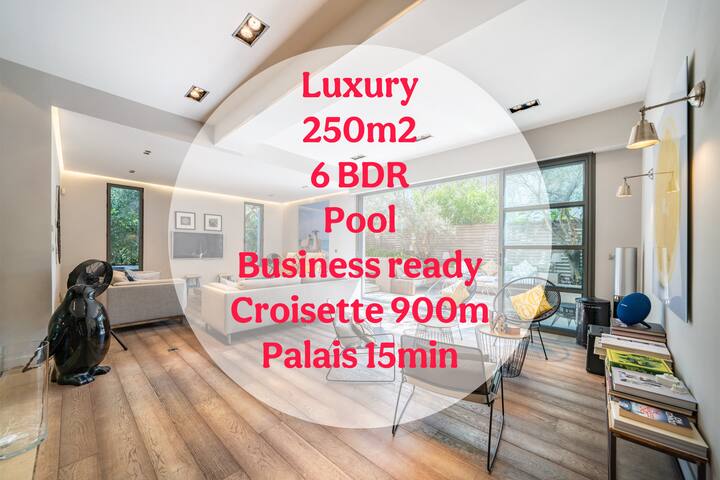 250m2 Magnifique Villa-loft Centre 900m Mer - Cannes