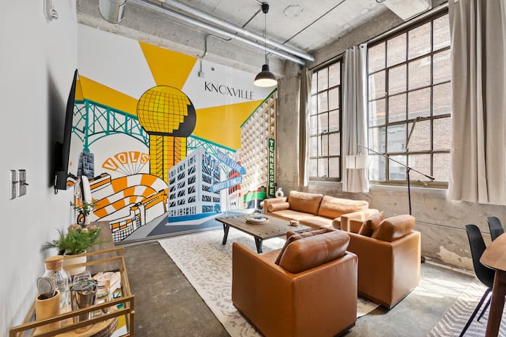 New Old City Jfg Loft-near Ut-new Smokies Stadium - Knoxville, TN