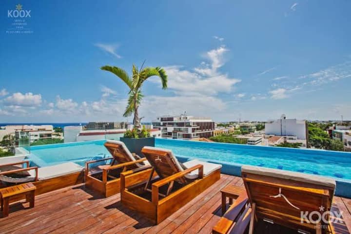 Modern Apartment Near 5th Av. And Beach #103 Wifi - Playa del Carmen
