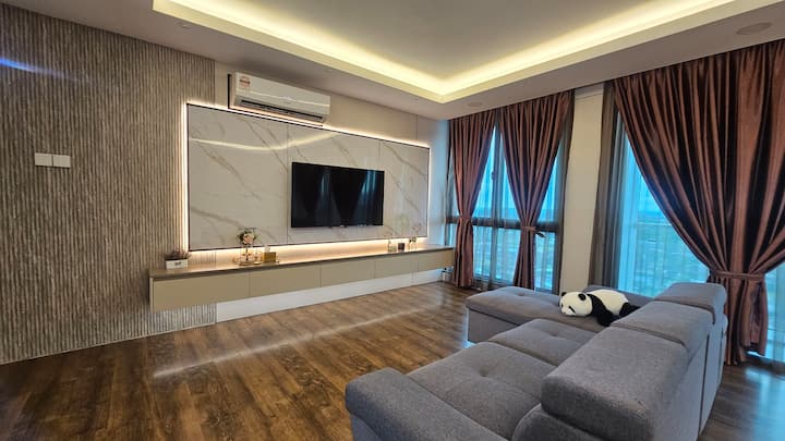Kuching Vivacity Mall Jazz 4- 3 Room 7 Bed - Kuching