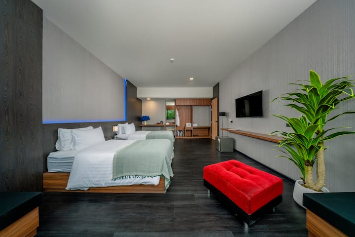 Private Family 2 Bedrooms - ฺBreakfast - Ao Nang