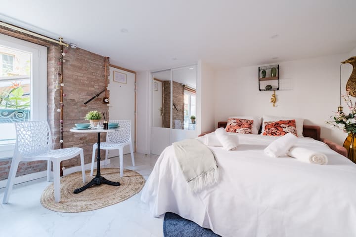 Studio Toulouse Carmes, Calme, Chic & Hypercentre - Toulouse