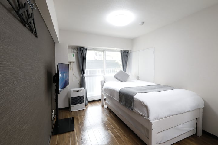 【札幌・北大エリアの静かな隠れ家】便利さと落ち着きの1rステイ - Sapporo