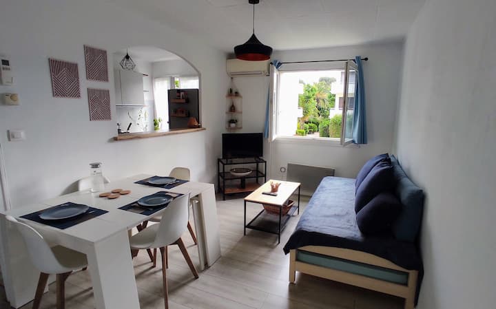 "Le Surfer"  T2 Cosy, Calme,parking, 50m Plages - La Ciotat