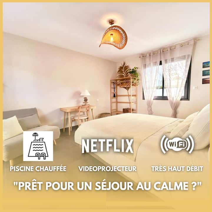 L'escapade Landaise, Cosy Avec Piscine Chauffée - Biscarrosse