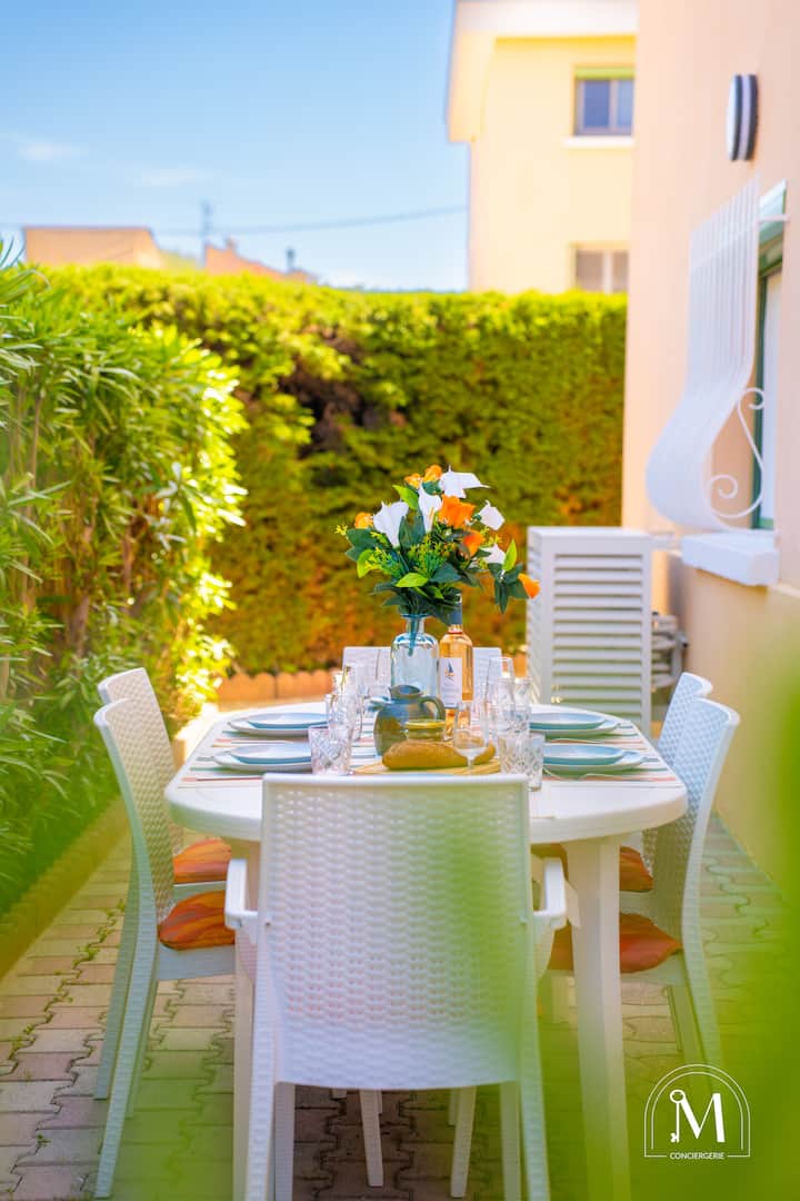 T4 Rez De Jardin à 150m De La Mer Six-fours/sanary - Sanary-sur-Mer