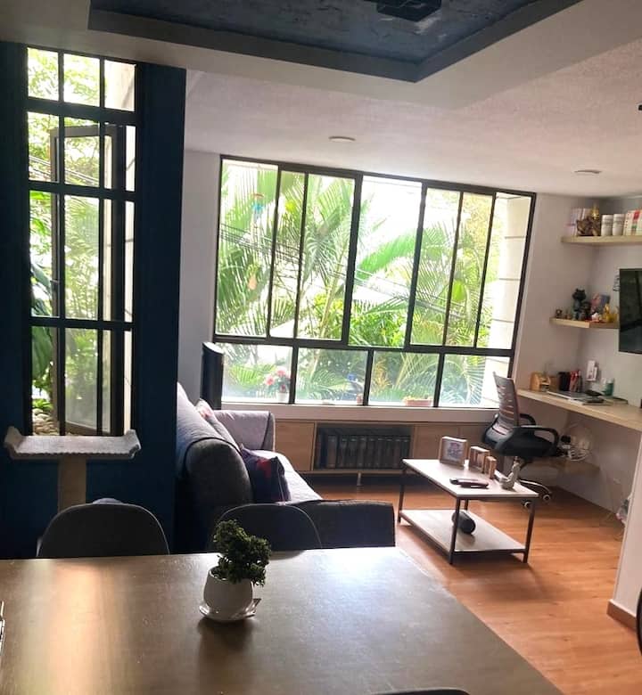 Bright Studio Flat With Ac- Top Location - Bucaramanga