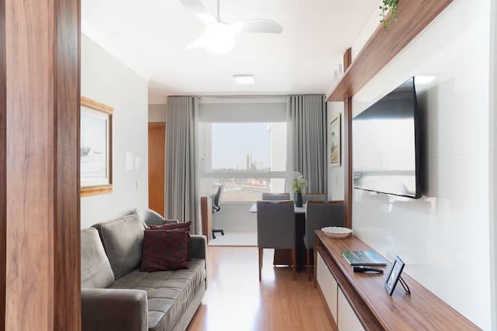 Gleba Novo • Sacada Envidraçada • Ar • Lava-seca - Londrina