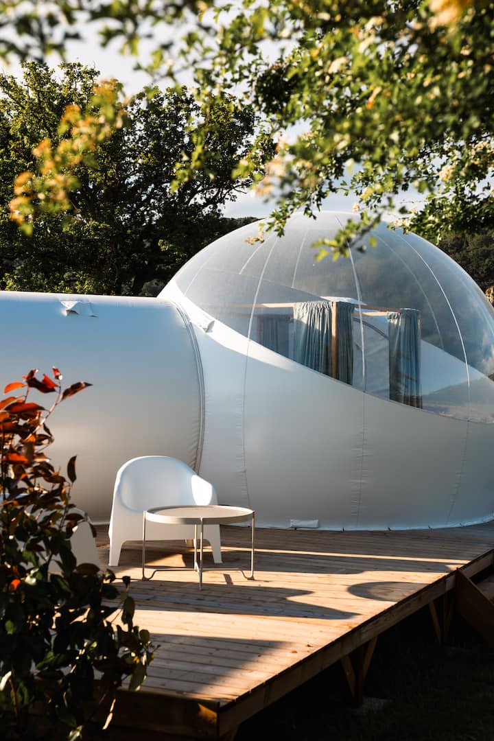 Dormir à La Belle éToile Dans Une Bulle Cassiopée - Clécy