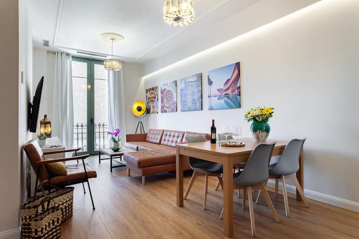 Quiet Luxury Apartment Arctriomf - La Barceloneta