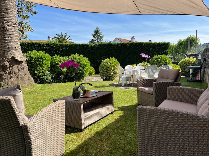 Villa Privada Con Jardín &Bbq Cerca De Playas. - Santander