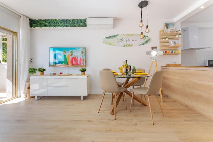Little Hawaii Aloha Pool•beach•wifi•ac•families - Salou