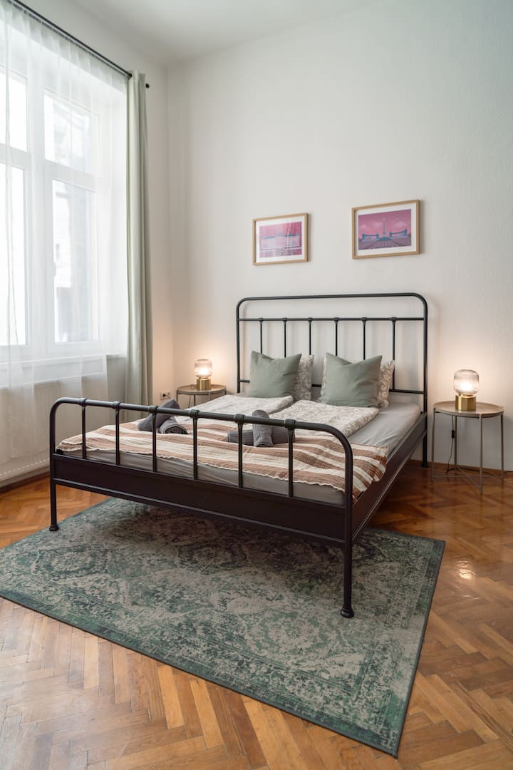 Urban Centro Apartment | 6ppl, Extreme Central, Ac - Budapest