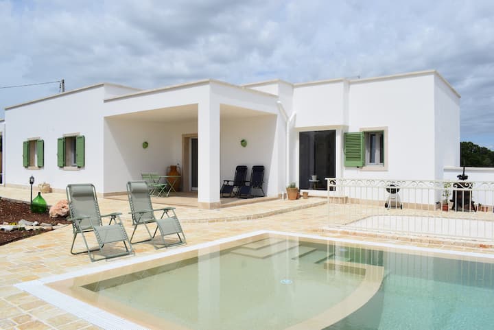Villa Antichi Saperi: Un'oasi Di Pace Con Piscina - Martina Franca
