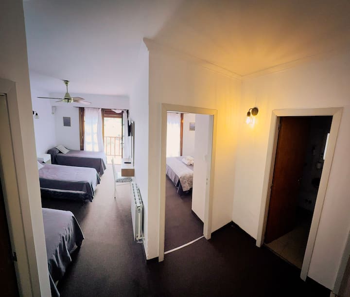 Apart Familiar Con Balcón - Necochea