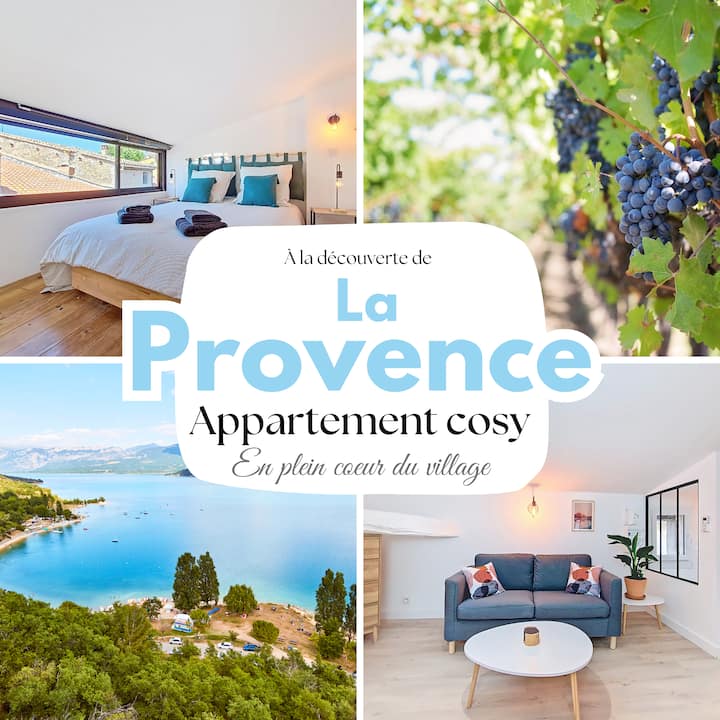 Appartement Cosy | Tranquillité | Confort | Centre - Le Thoronet