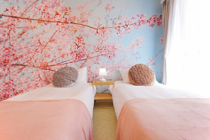 池袋1駅・新宿2駅・渋谷3駅 | 桜並木にあるかわいいお部屋 #403 - Ikebukuro