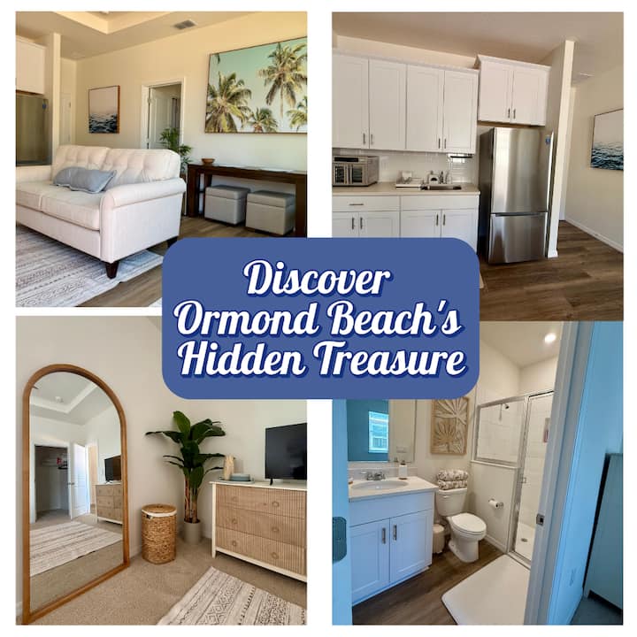 Brand New Coastal Retreat Suite - 12 Mins To Ocean - Ormond Beach, FL