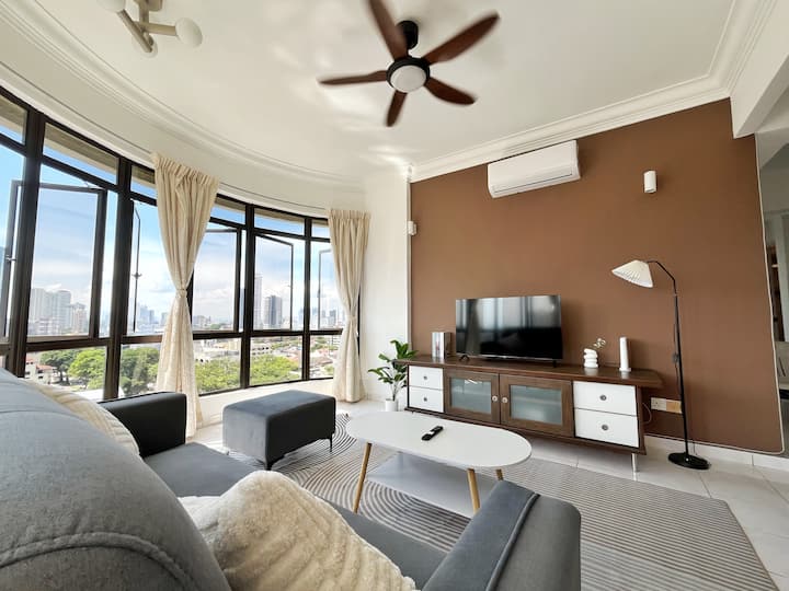 3br Near Gurney & Adventist • Fast Wifi • Smart Tv - Batu Ferringhi