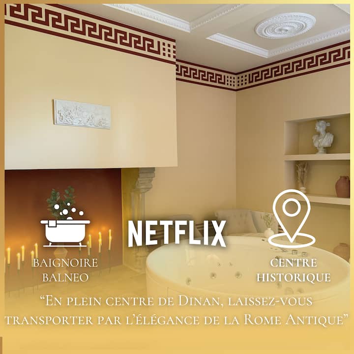 Suite Roma Antiqua - Balnéo - Centre Historique - Dinan