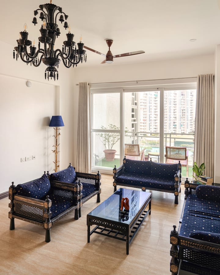 3br Home Near Airport Ideal For Family & Long Stay - Mohali