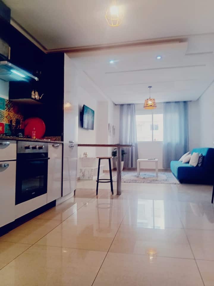 Agadir - Joli Appartement Avec Vue Piscine - Agadir