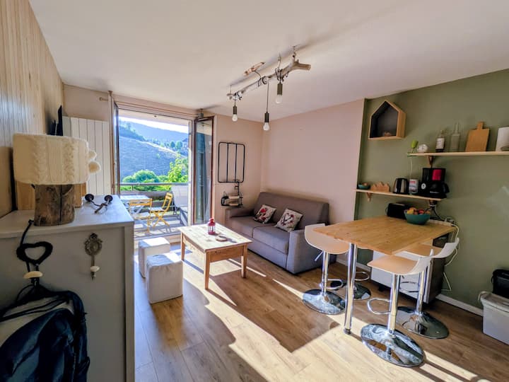 Grand Studio Avec Terrasse, 5min à Pied Du Centre - Villard-de-Lans