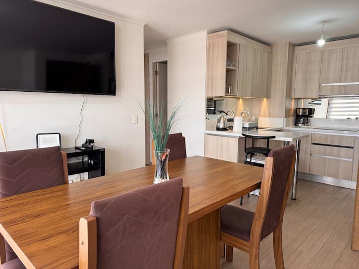 Downtown Temuco | Modern Apt Free P. Near Shopping - Temuco