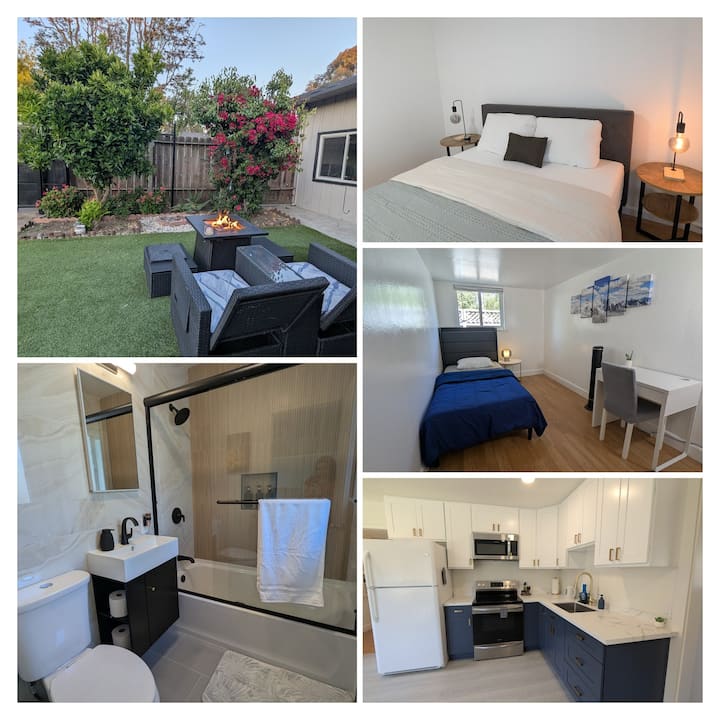 Private 2bedroom 1bath Guesthouse W/ Own Entrance - Palo Alto, CA
