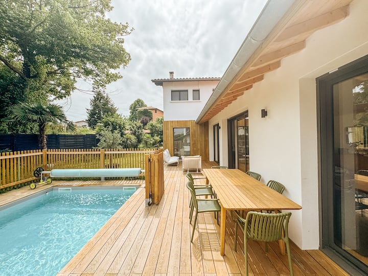 Maison Design Avec Piscine - Bayonne