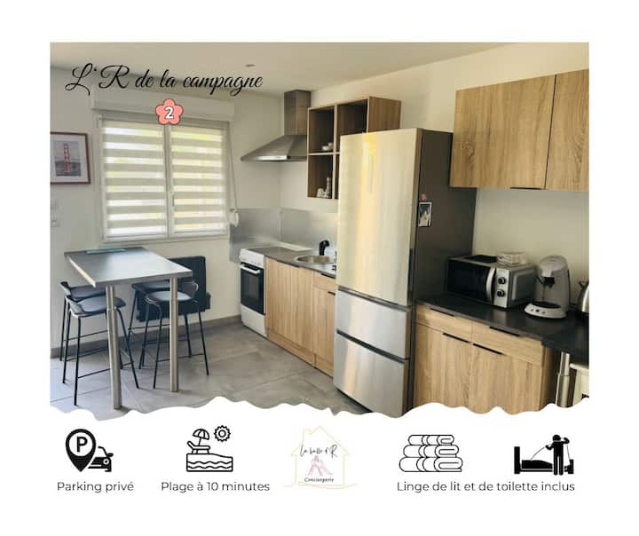 Charmante Maison Avec Terrasse 2 - Oye-Plage