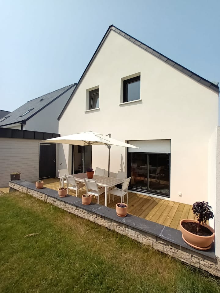 Maison Etel Proche De La Ria Et Des Plages - Étel