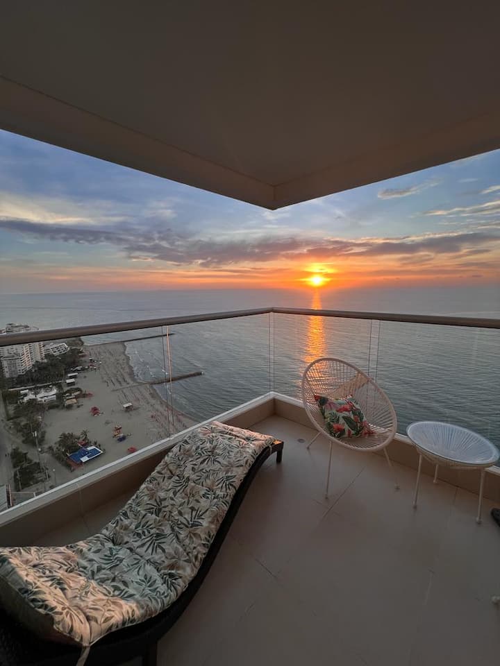 29th Floor Spectacular Apt In Palmetto Beach - Cartagena