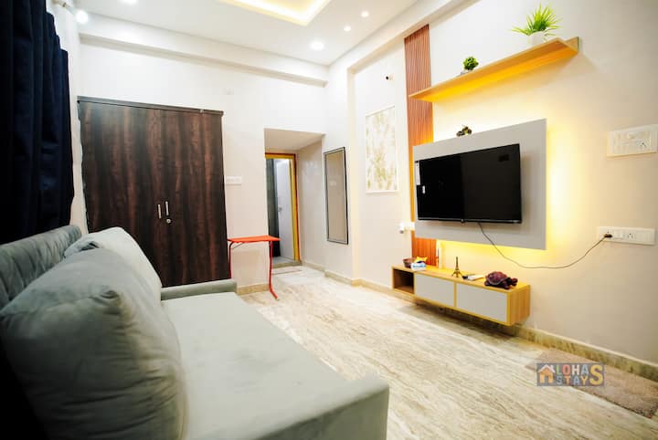 Lohas Stays  - Lsg01 Studio Room, Ac, Kitchen Wifi - Hyderabad