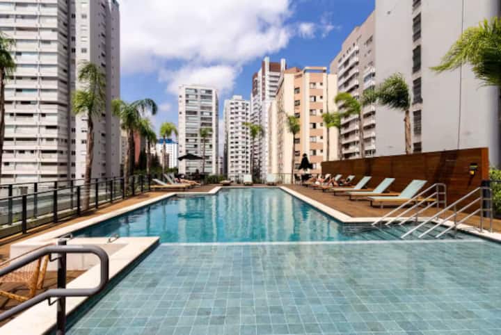 Ape Prox à Paulista, C/ Garagem E Lazer De Clube - Paraíso