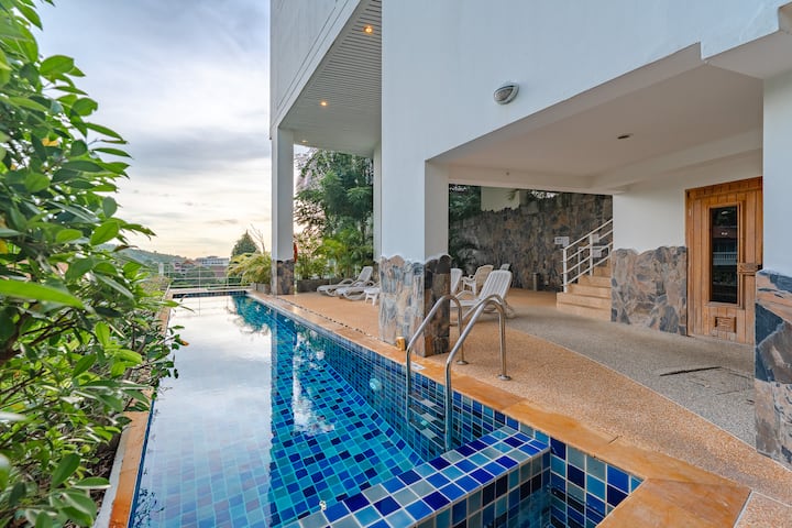 *Panoramic 1br | Pool, Sauna & Scenic Views C196 - Kata Beach