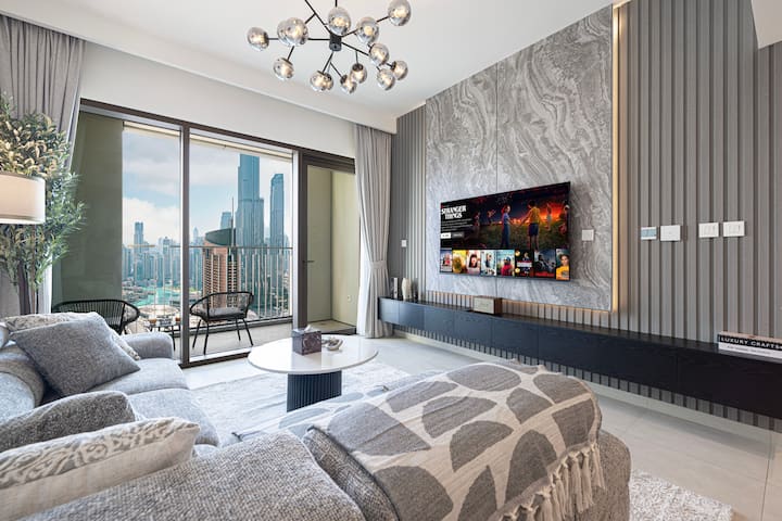 Mahogany | Dubai Mall Walk & Burj Khalifa View 2br - Dubai