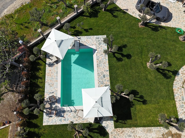 Pool Tent By The Sea Xanthos - Grecia